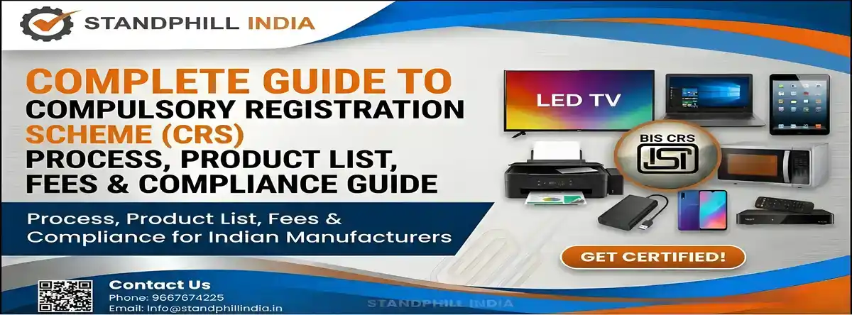 BIS CRS Registration – Process, Product List, Fees & Validity